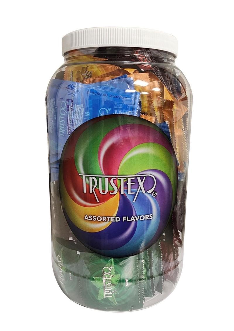 Trustex Assorted Flavored Condoms – Love Potions Adult Boutique